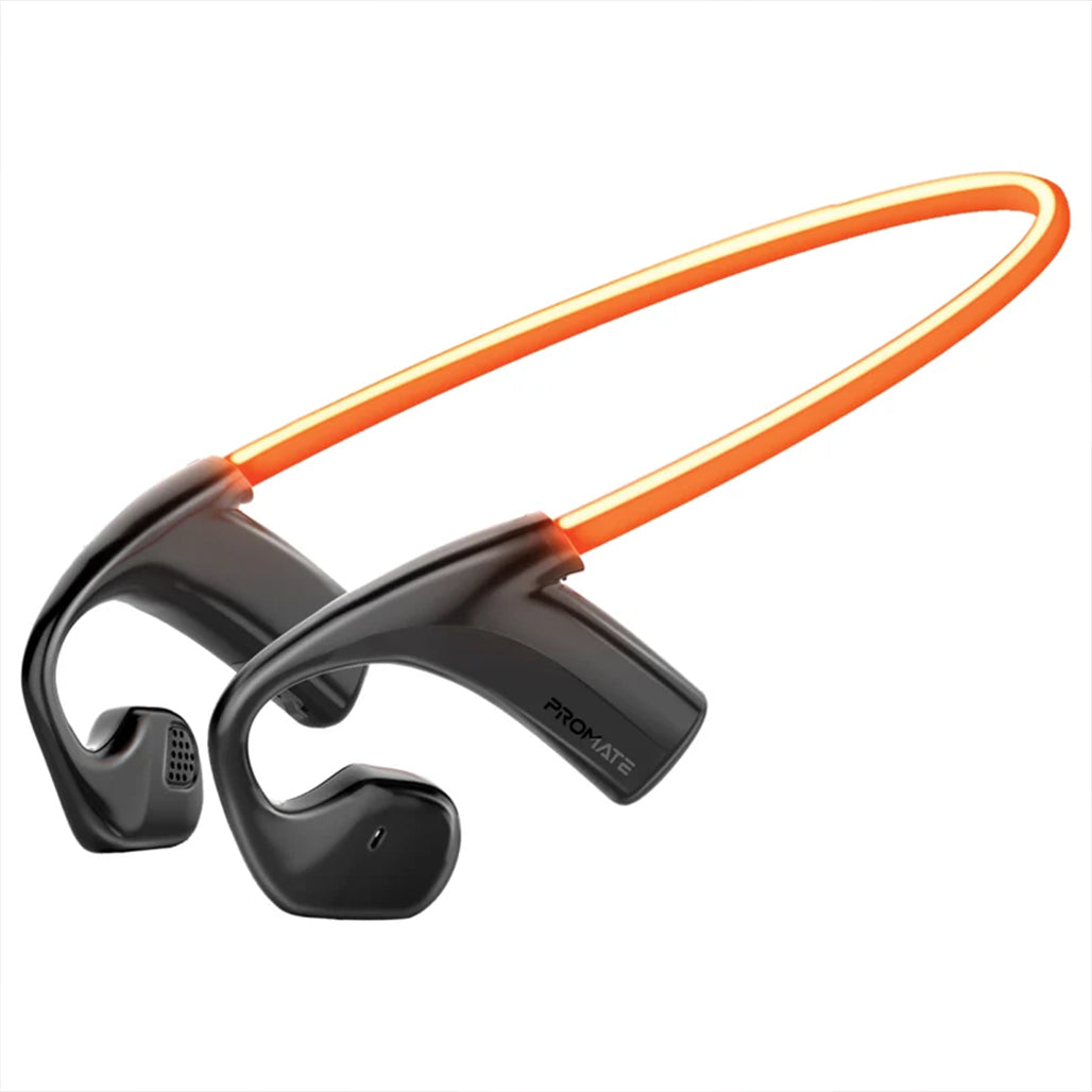 Promate RippleGlow - AudioConduct™ High-Endurance Wireless Neckband Ea ...