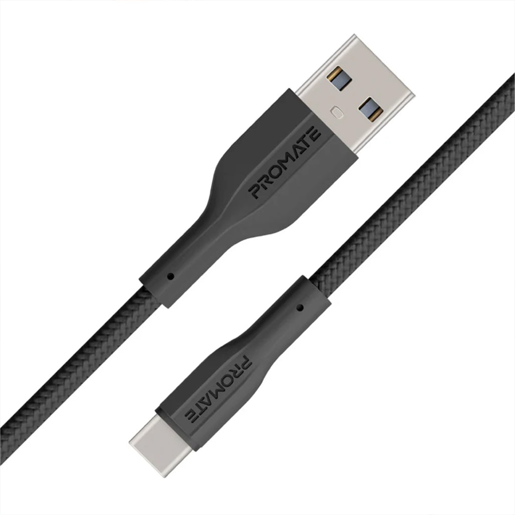 Promate XCord-AC - Super Flexible Data and Charge USB-C Cable 1m ...